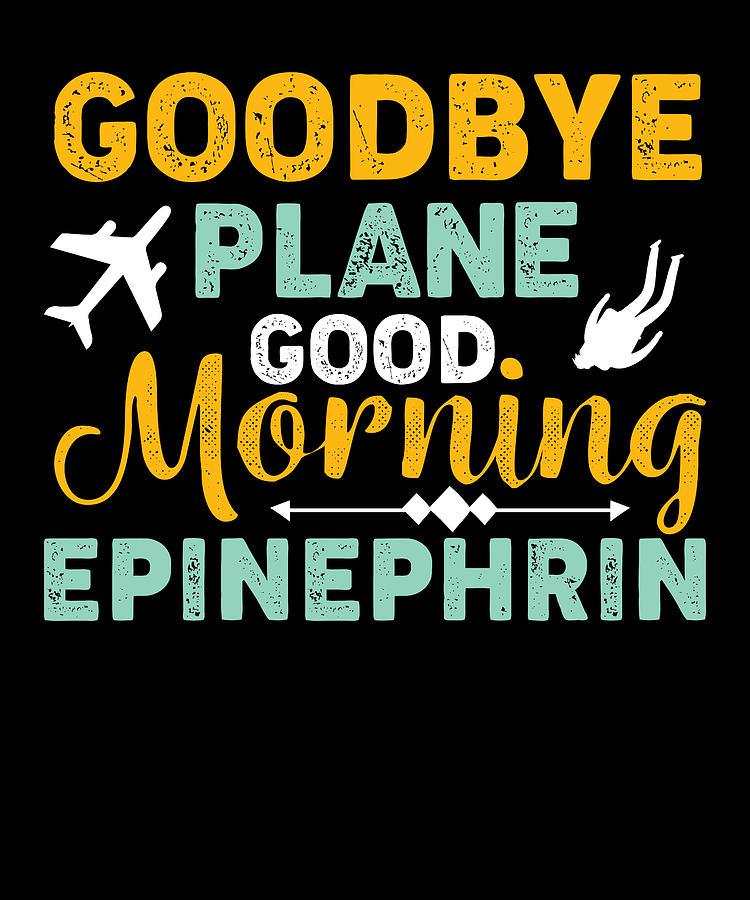 Goodbye Plane Good Morning Epinephrin Airplane Digital Art by Gamikaze ...