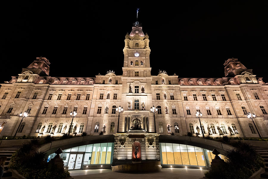 Government Parliament Building of National Assembly of Quebec located ...