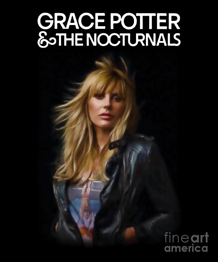 Grace Potter And The Nocturnals Poster Digital Art By Roseanne Castillo Pixels
