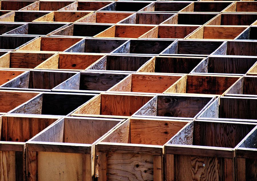 Grape Boxes Photograph by Bob Wall - Pixels