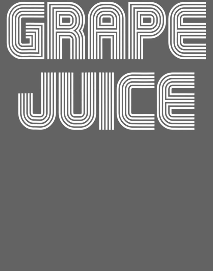 Grape Juice Vintage Retro 70S 80S Digital Art by Trang Huyen Ly - Fine Art America