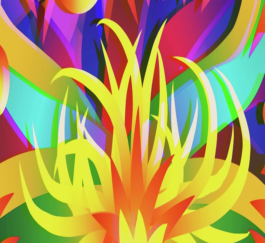 Grass Fire Digital Art by Ferdinand Rumondor | Pixels