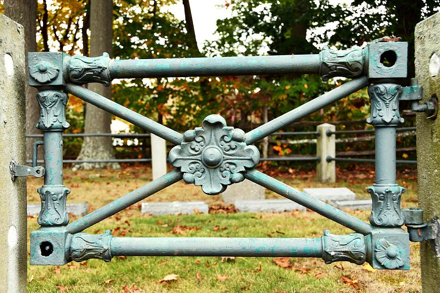 Graveyard Gate Photograph by Eileen OConnor - Fine Art America