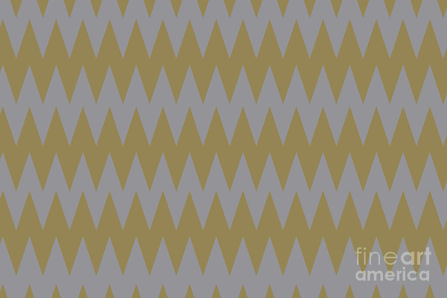 Gray Brown Zigzag Horizontal Stripe Pattern 2021 Color of the Year ...
