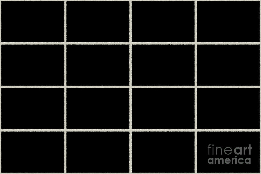 Gray Tan Black Tile Grid Check Pattern Pairs Valspar 2023 COTY Villa ...