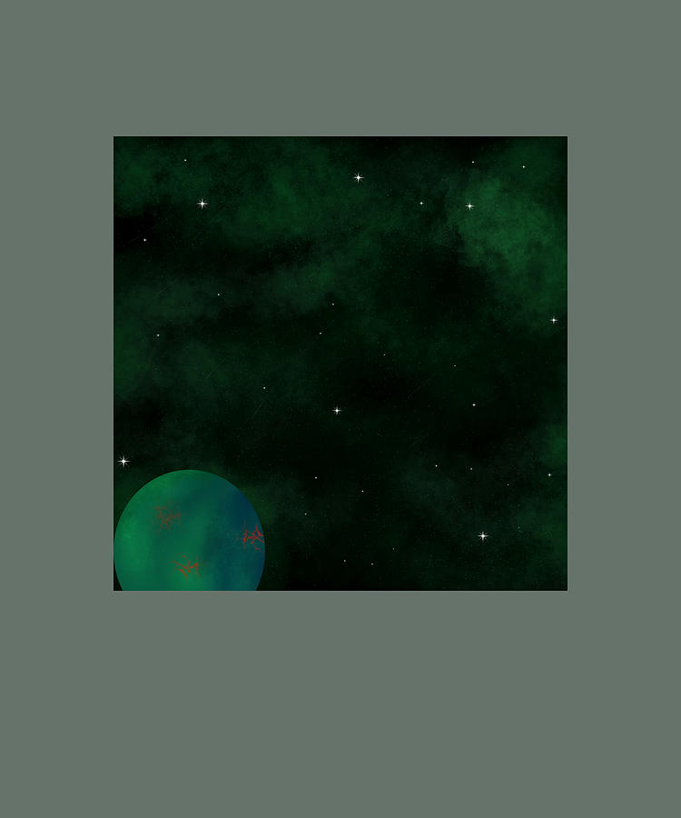 green space Poster yellow quote Painting by Morgan Joel - Fine Art America