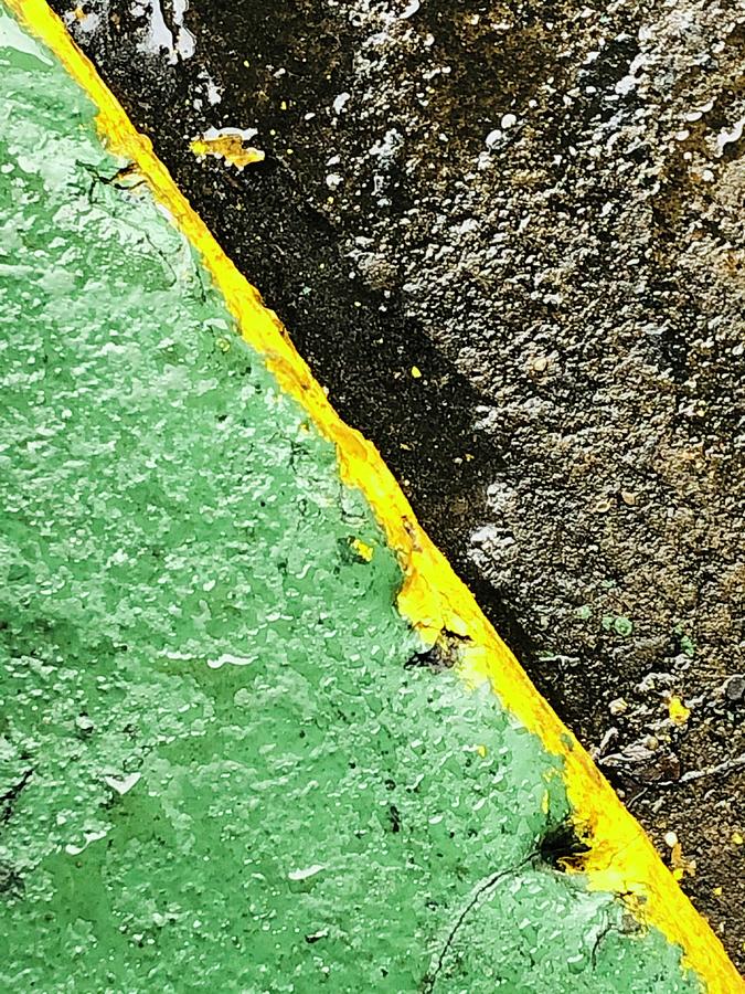 Green Triangle Photograph by Douglas Fromm - Fine Art America