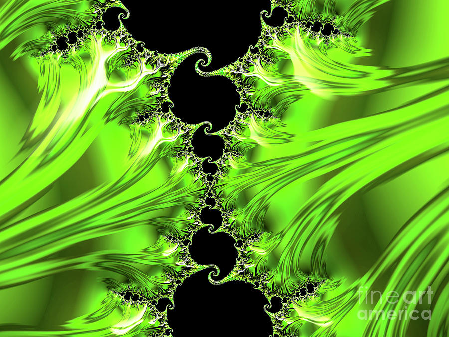 Green Unity Digital Art by Elisabeth Lucas - Fine Art America