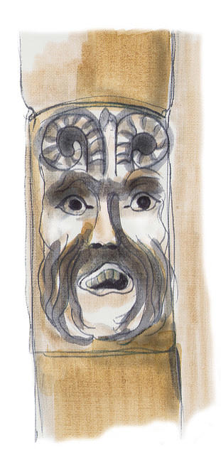 Grotesque - 1 Drawing by Heather Bolen - Fine Art America