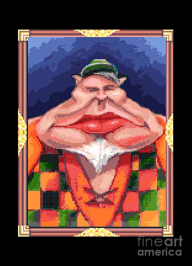 Grump Frump Kings Quest portrait Painting by White Owen - Fine Art America Grump Frump Kings Quest portrait Painting by White Owen - Fine Art America