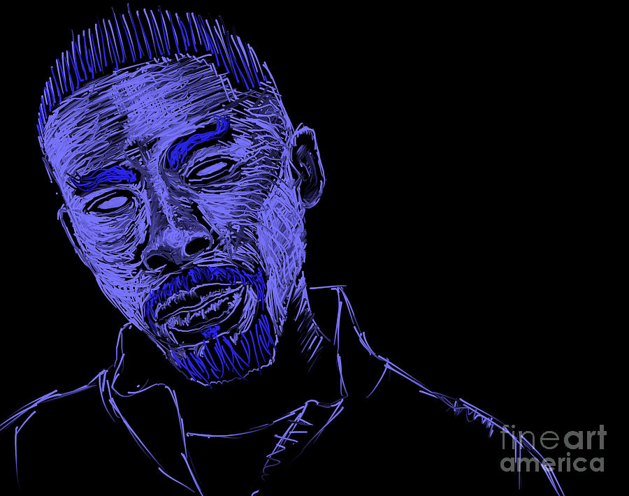 Gza Painting Digital Art by Danaan Andrew - Fine Art America