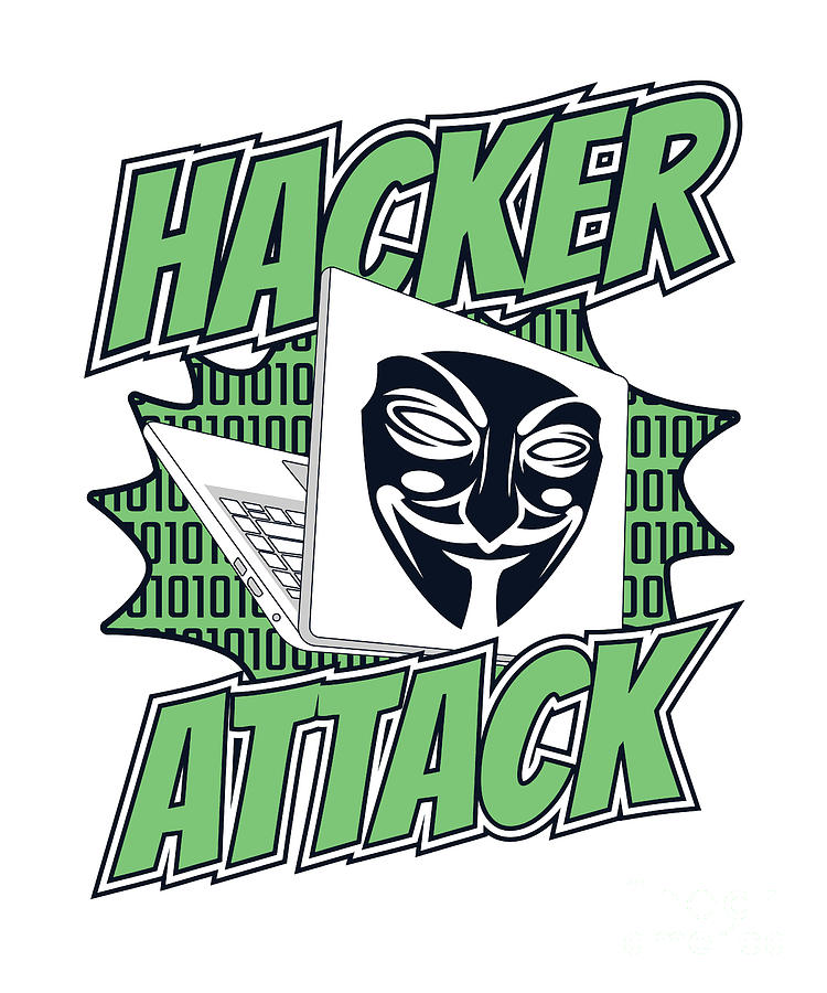 Hacker Attack White Hat Black Hat Ethical Hacking Hacker Digital Art by ...