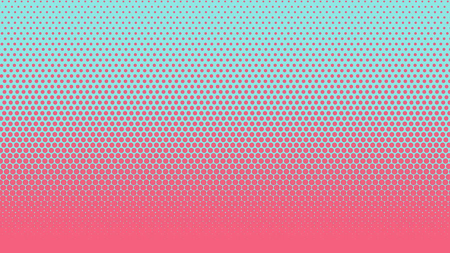 Halftone gradient pattern vertical illustration Digital Art by Herbert ...