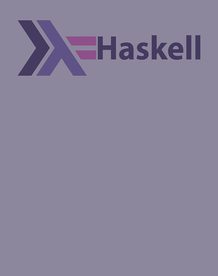Haskell Programming Language Classic Mens Awesome Graphic Tees C C O L O R Digital Art by Anders ...