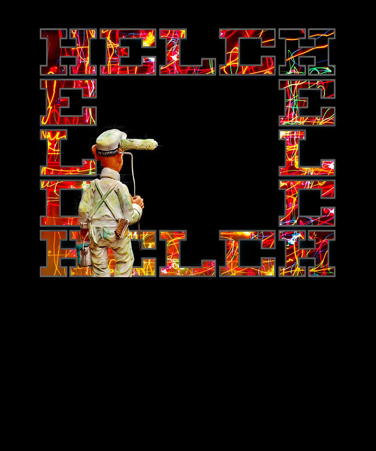 Helch London Poster 70s Painting by Ashley Eva - Fine Art America