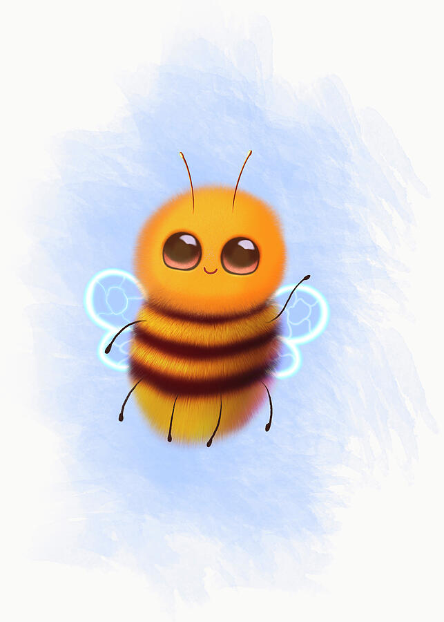 Hello, said the Bee Drawing by Patti Deters - Fine Art America