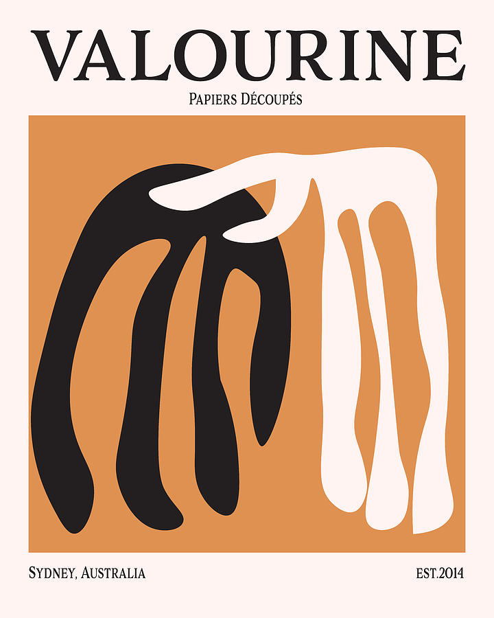 Henri Matisse Inspired 8-220131 Abstract Shape Cut Out Papiers Decoupes ...