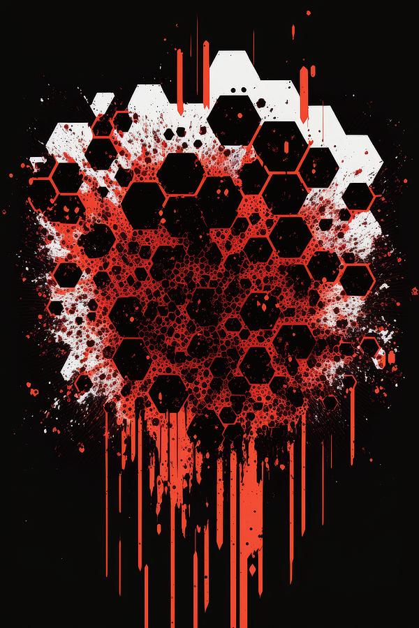 Hex conversion to Binary Digital Art by James Hodge - Fine Art America