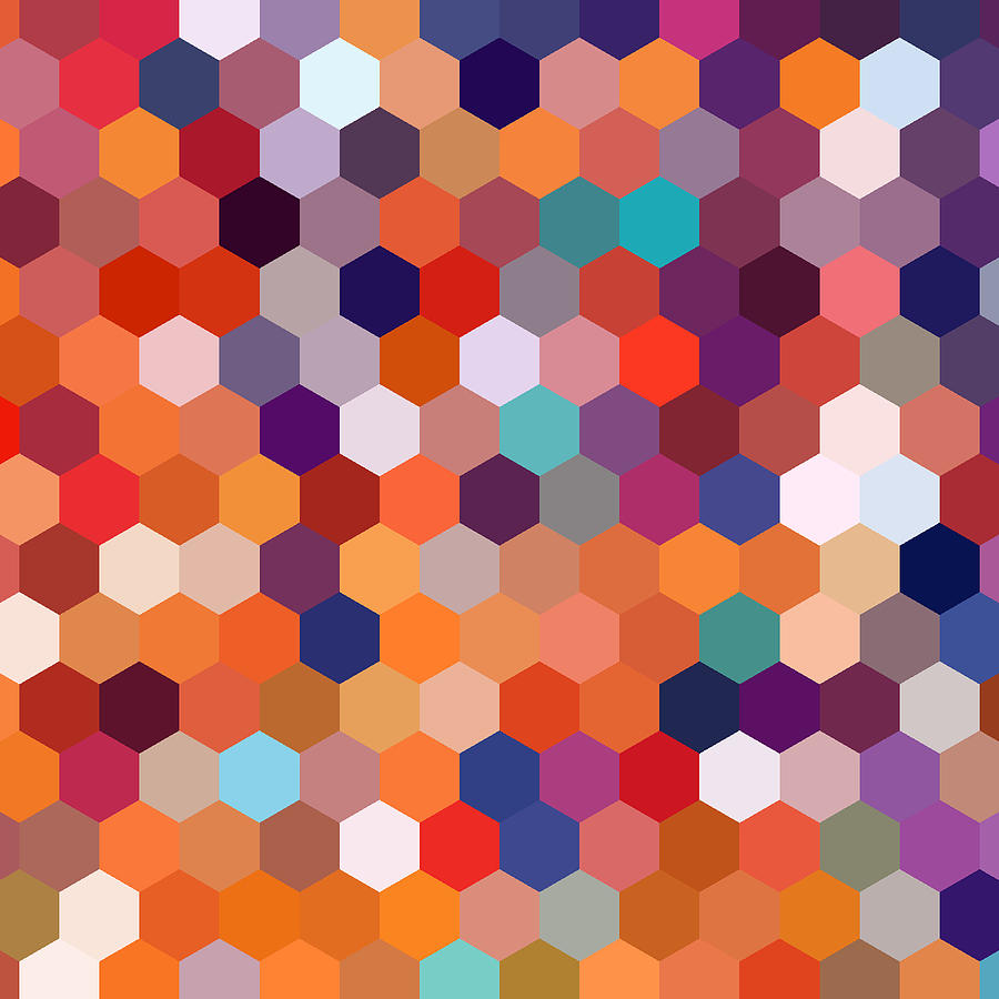 Hexy Sexy 00002 Digital Art by Modern Cartesian - Pixels