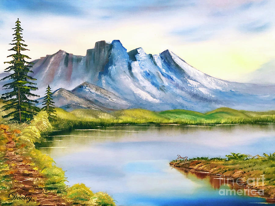 Hidden Path Painting by Fine Art By Edie - Pixels
