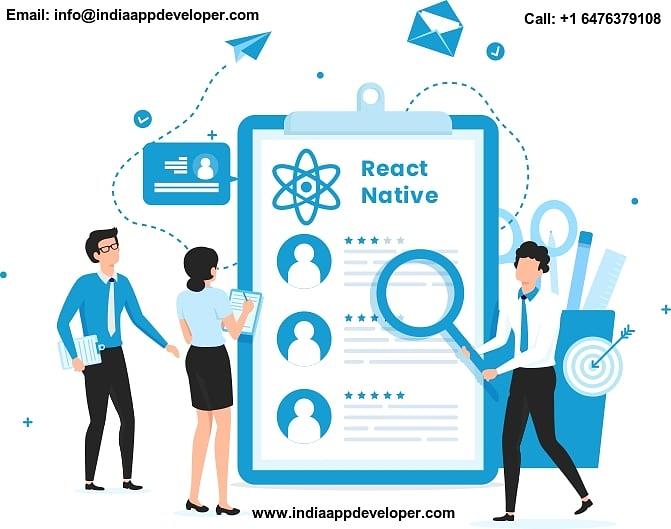 Hire React Native App Developers India from India App Developer Digital Art by India App ...