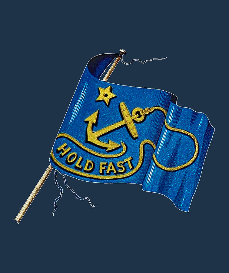 Hold Fast Flag from The Last Franklin Expedition. Digital Art by Tom ...