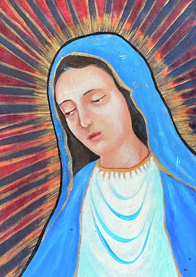 Holy Mother Painting by Holly Stone - Fine Art America