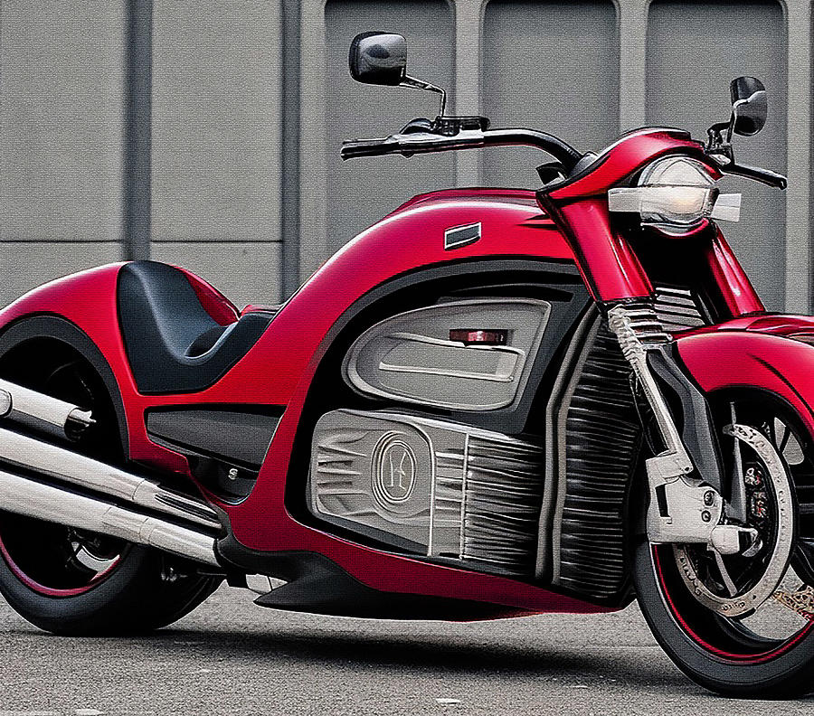 Honda Nrx1800 Valkyrie Rune Luxury Red Motorcycle Cruiser New Red ...
