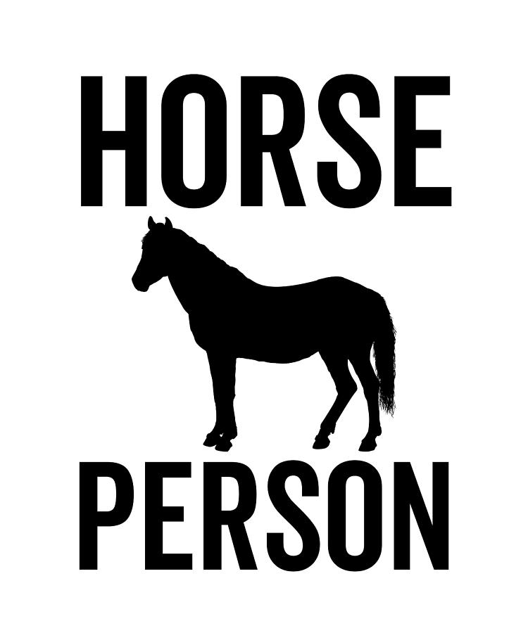 Horse Person Digital Art by Francois Ringuette - Pixels