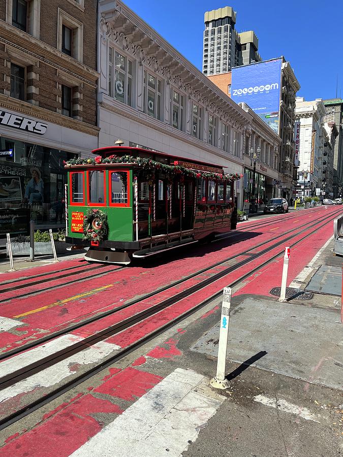 Hyde and Powell Cable Car Photograph by Douglas Griggs - Pixels