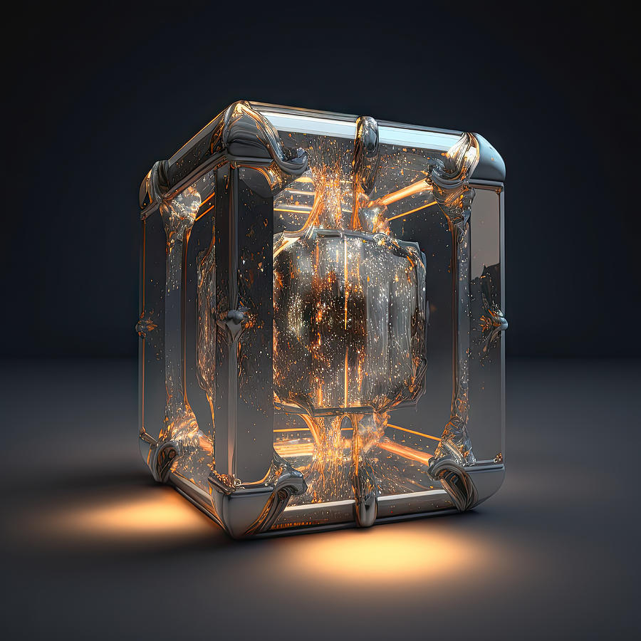 Hypercube III Digital Art by Hyper Forms - Pixels