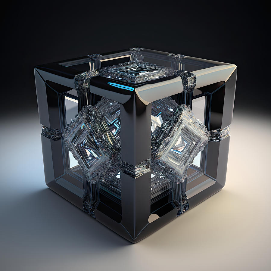Hypercube V Digital Art by Hyper Forms - Fine Art America