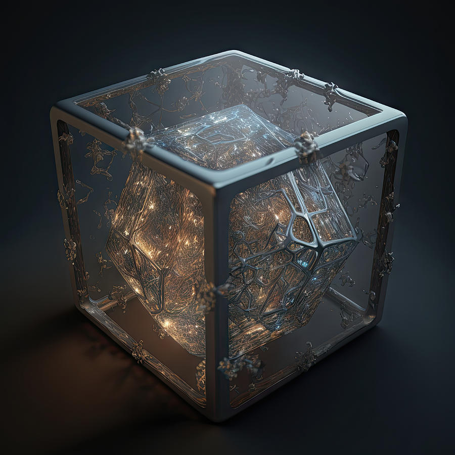 Hypercube XXIV Digital Art by Hyper Forms - Fine Art America