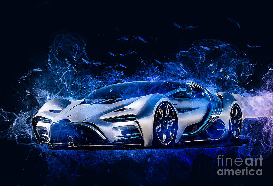 Hyperion XP-1 Hydrogen fuel cell Hypercars Electric cars 2020 Drawing ...