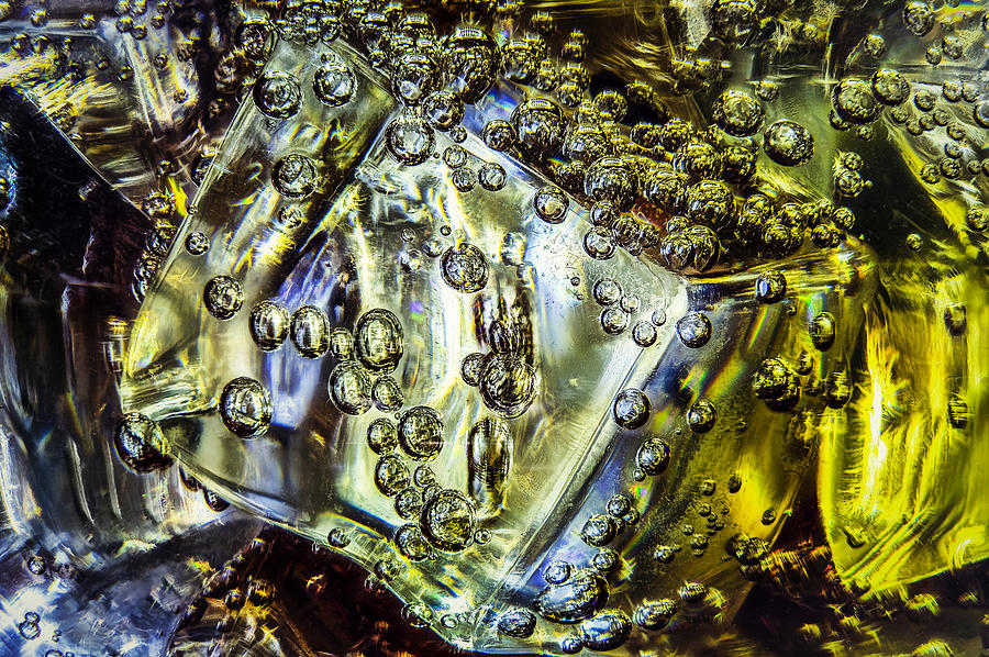 Ice Cubes in Sparkling Colored Water #2 Photograph by Stuart Litoff ...