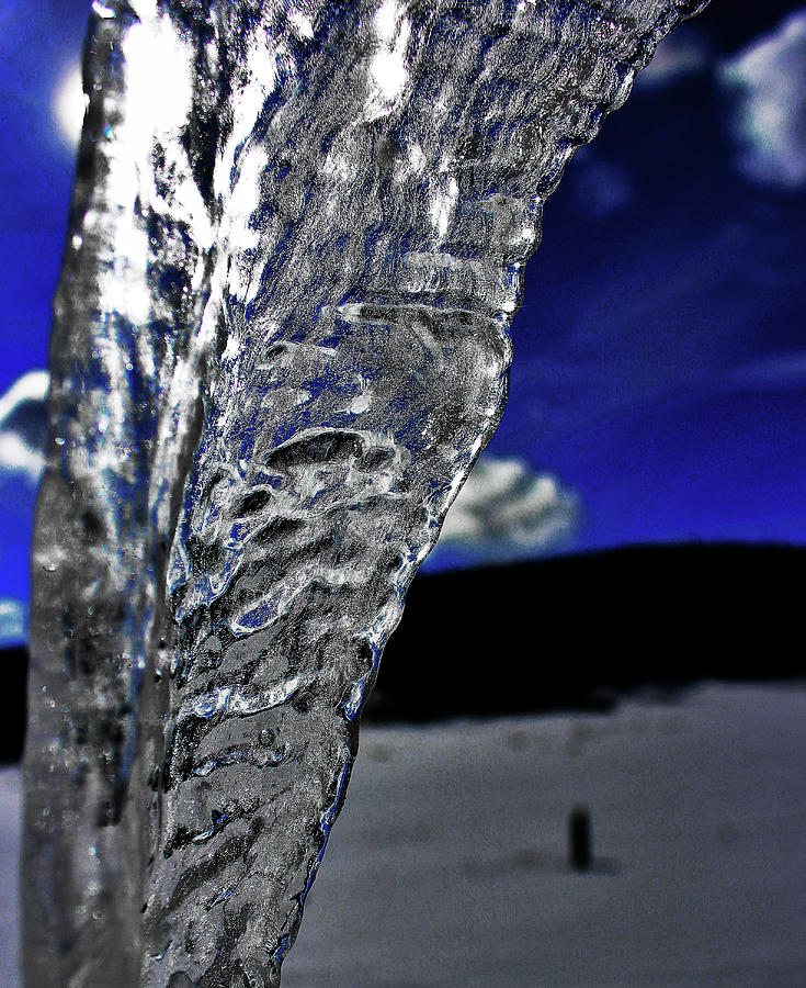 Icicle magic Photograph by Wesley Hahn - Fine Art America