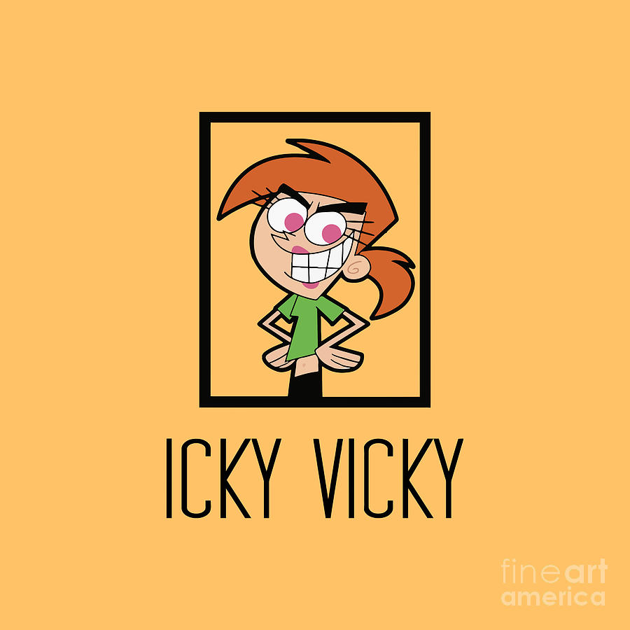 Icky Vicky Drawing by Hasan Sitompul - Fine Art America