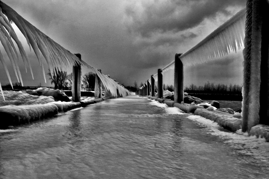 Icy Walkway Photograph by Robert Bodnar - Fine Art America Icy Walkway Photograph by Robert Bodnar - Fine Art America