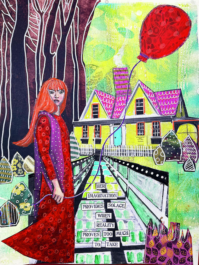 Imagination2 Mixed Media by Lynn Colwell - Fine Art America