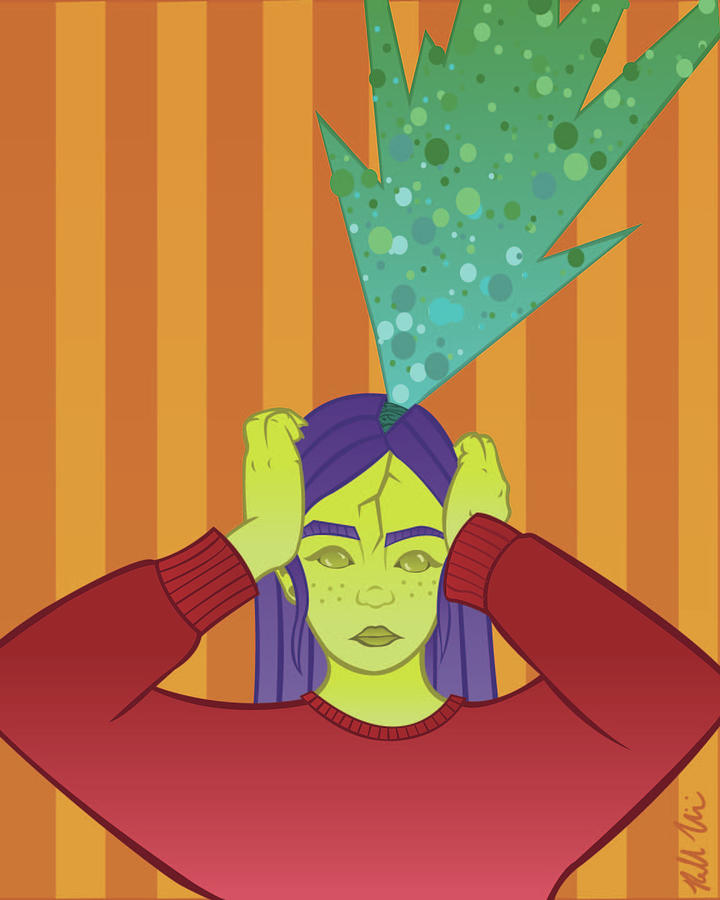 Implode Digital Art by Rebekah Neidlinger - Fine Art America