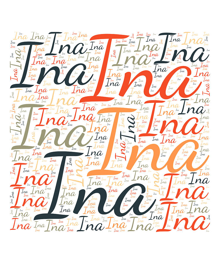 Ina Digital Art by Vidddie Publyshd - Fine Art America