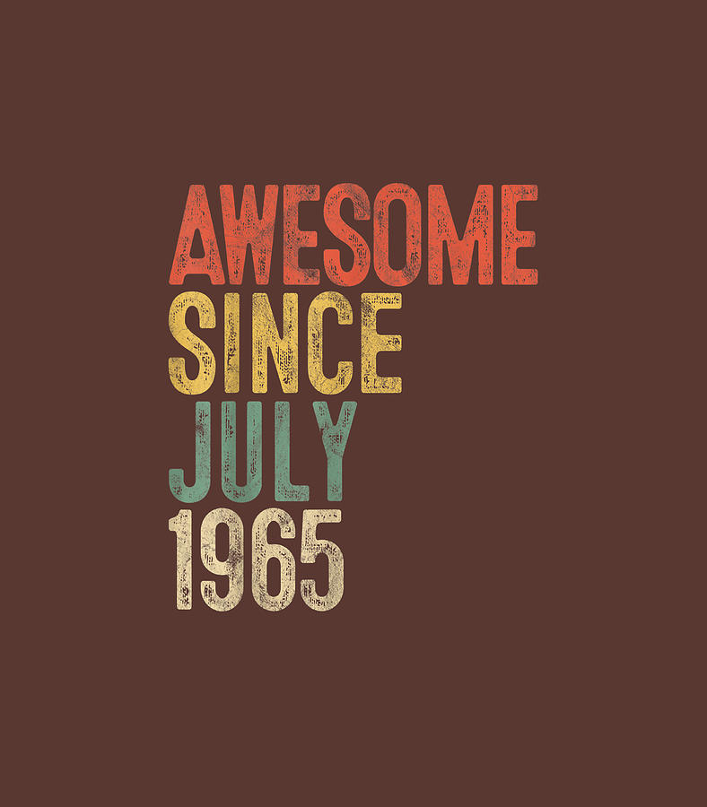 Ince July 1965 55th Birthday 55 Year Old Digital Art By Wayu Aaleig