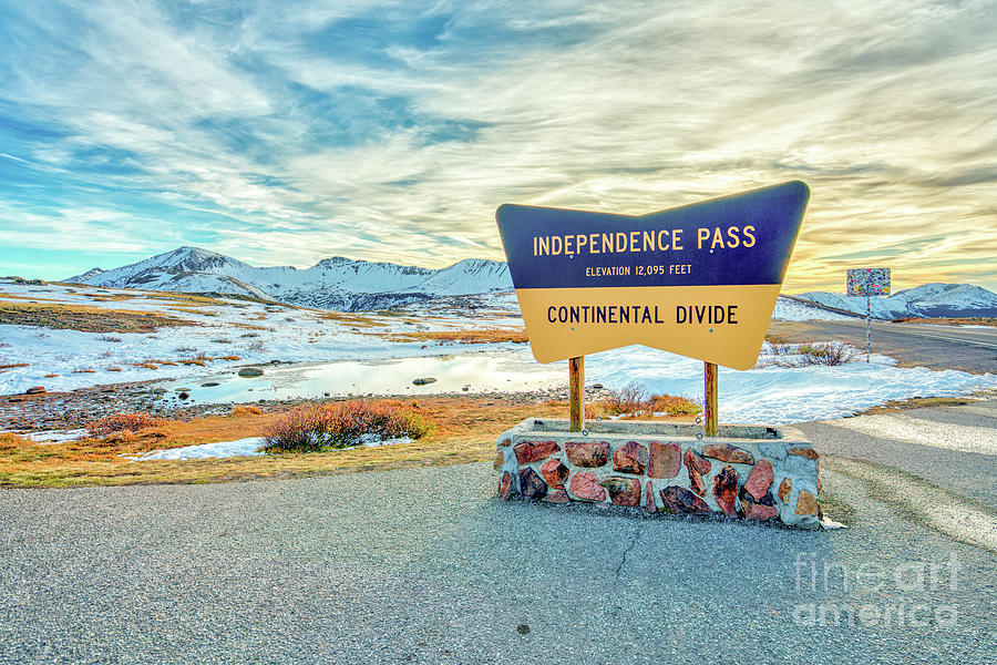 Independence Pass Photograph by Caleb McGinn - Fine Art America