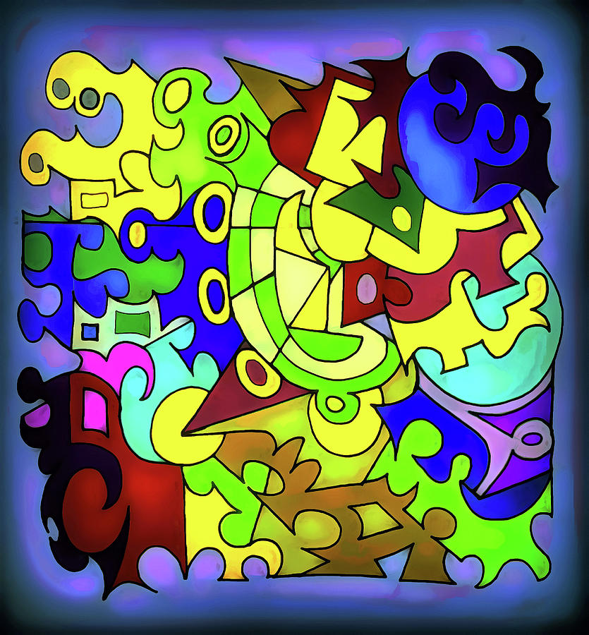 Interconnected 1 Digital Art by Rob Olson - Fine Art America