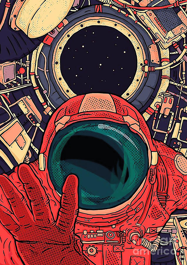 Intergalactic Digital Art by Evelin Samuelsson - Fine Art America