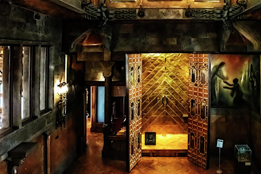 Interior of the Guell Palace Photograph by Vladimir Rayzman - Fine Art ...