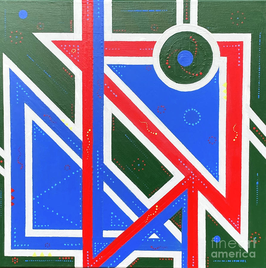 Intersection Painting by Stephen Keach - Fine Art America