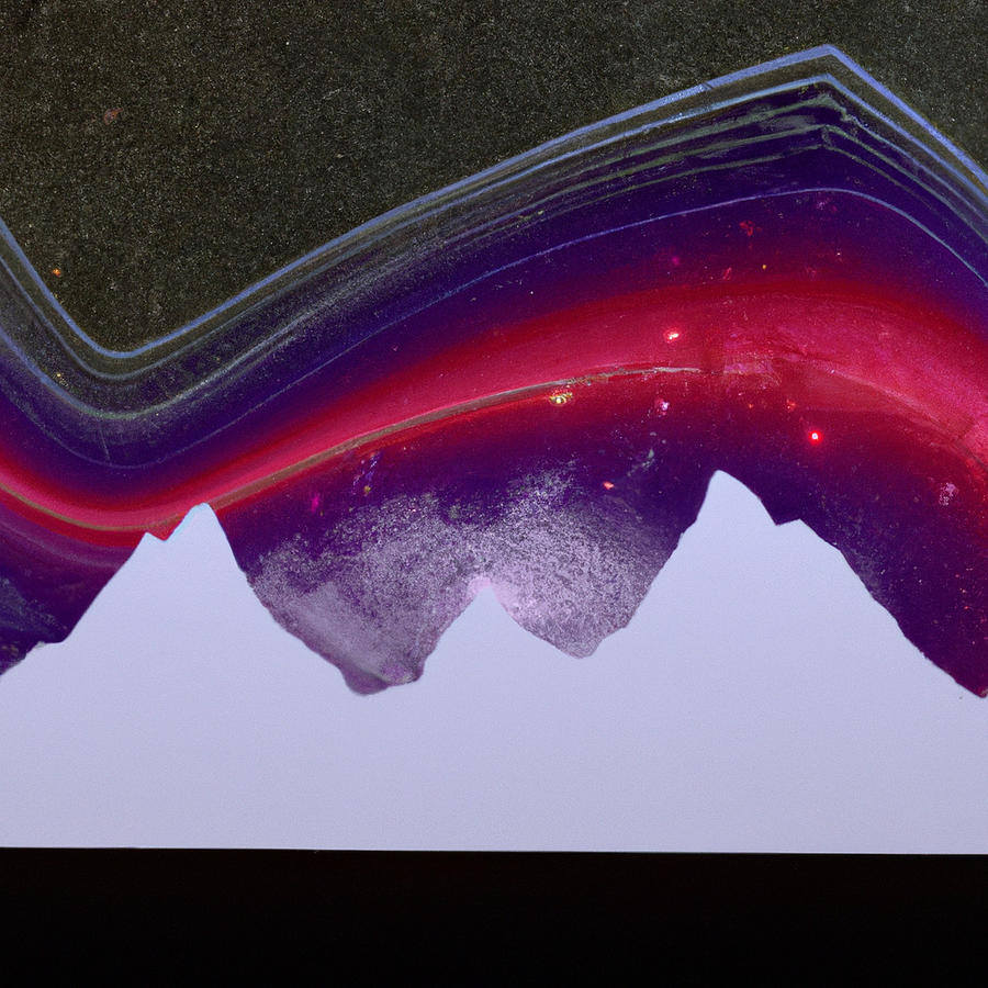 Interstellar Dust Synthwave Glacier Digital Art by Localhost AI - Pixels