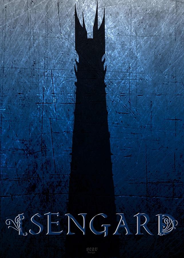 Isengard Poster Poster Digital Art by Maria Sanchez | Pixels
