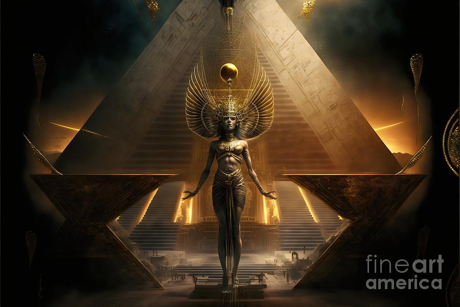Isis Digital Art by Arcane Paradigm - Fine Art America